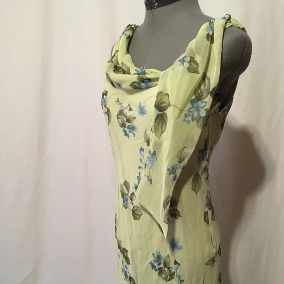 believe... | Dresses | Believe Green Floral Dress | Poshmark